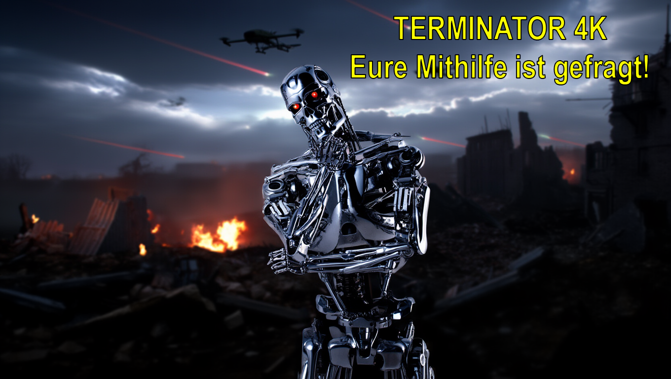 Upcoming Terminator-4K-Disk: Eure Mithilfe ist gefragt